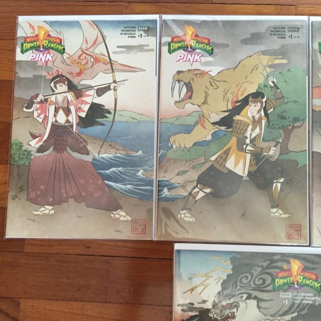 Full Set Of 6 Power Rangers Dimension X Samurai Variants, Hobbies ...