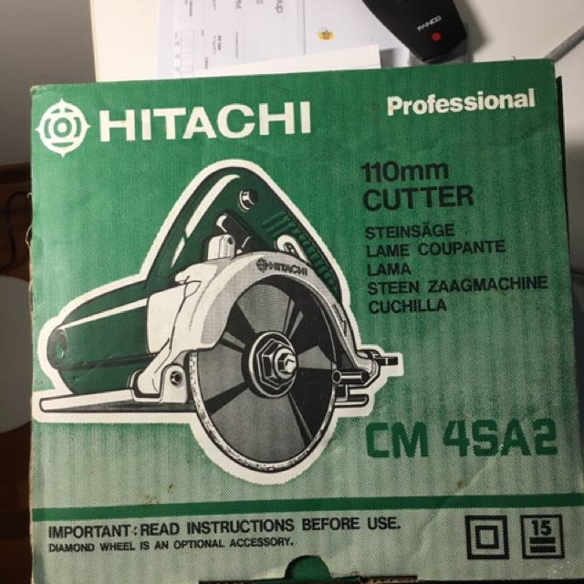 Hitachi professional 110mm cutter, Furniture & Home Living, Home ...