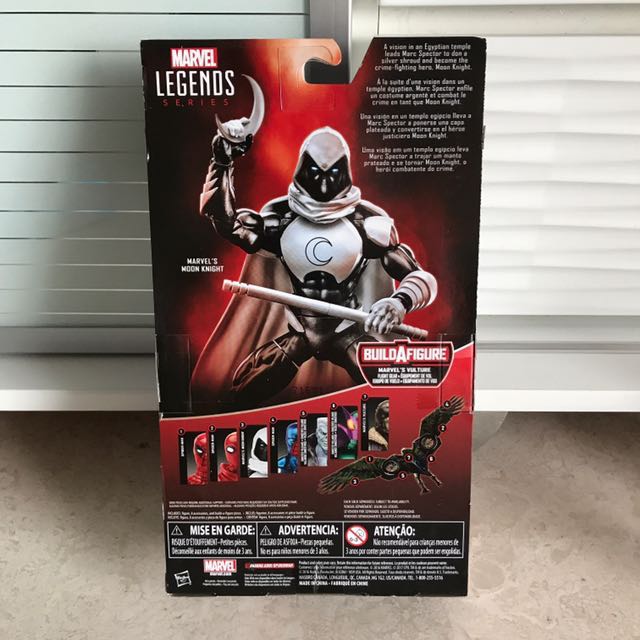 Marvel legends Vulture Baf Part from Moon Knight, Hobbies & Toys, Toys ...