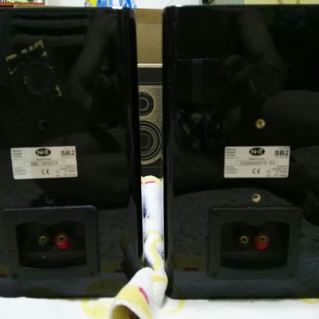NHT-SB2 speaker pair, Audio, Soundbars, Speakers & Amplifiers on Carousell