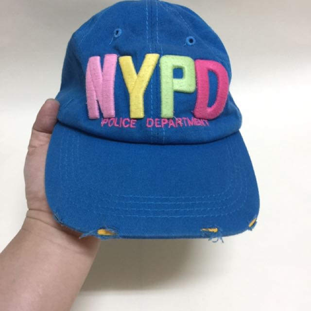 NYPD cap, Men's Fashion, Watches & Accessories, Cap & Hats on Carousell