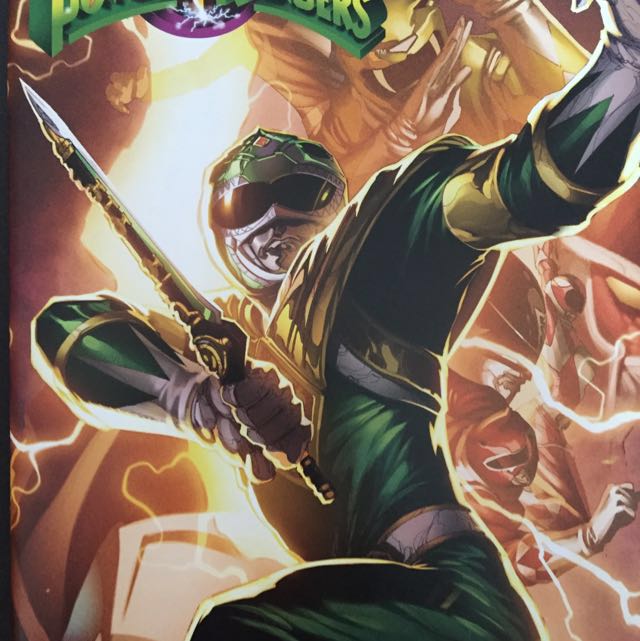 Power Rangers #1 Comic Green Variant, Hobbies & Toys, Books & Magazines ...