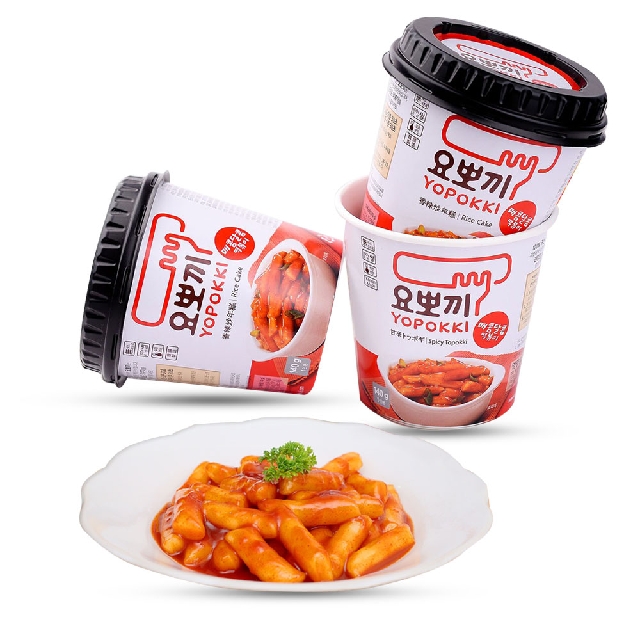 [PREORDER] Korea Yopokki Instant Cheese Topokki Cup (Rice Cake), Food ...