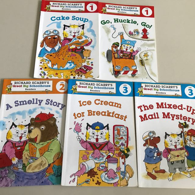 Richard Scarry, Hobbies & Toys, Books & Magazines, Fiction & Non ...