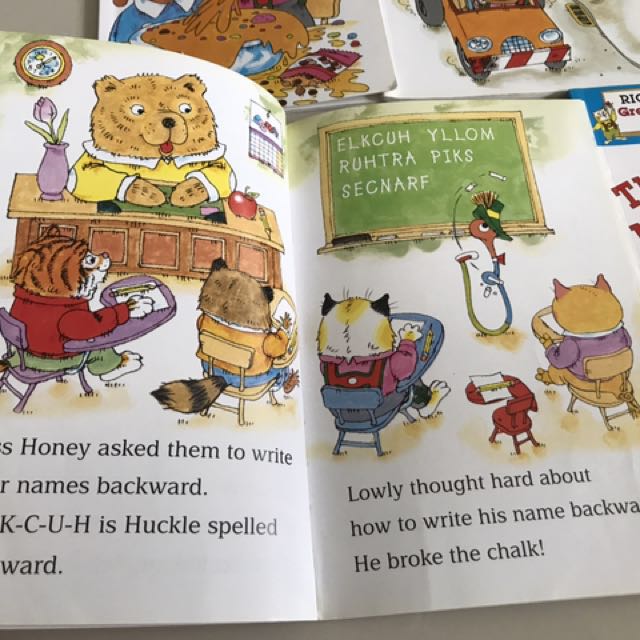 Richard Scarry, Hobbies & Toys, Books & Magazines, Fiction & Non ...