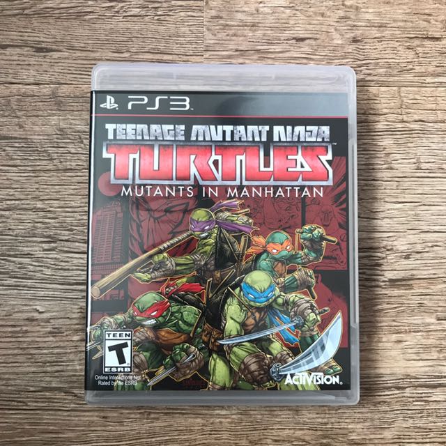 Teenage Mutant Ninja Turtles PS3, Hobbies & Toys, Toys & Games on Carousell