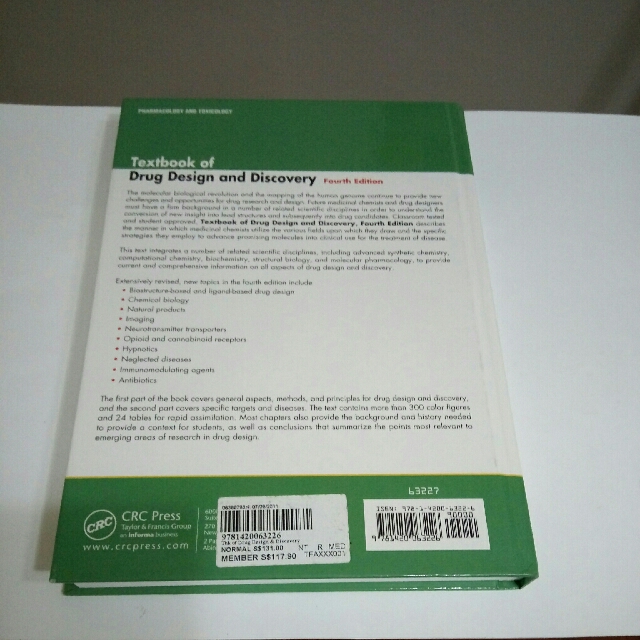 Textbook of Drug Design and Discovery 4th Edition, Hobbies & Toys ...