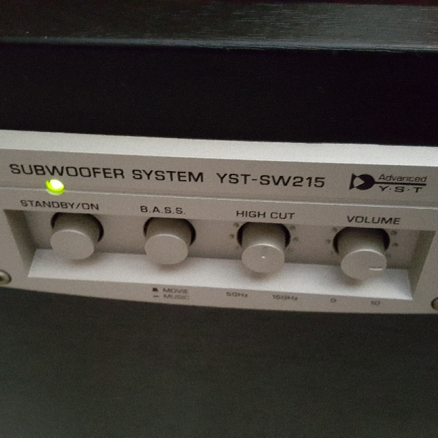 Yamaha YST-SW215 Powered subwoofer, Audio, Soundbars, Speakers ...