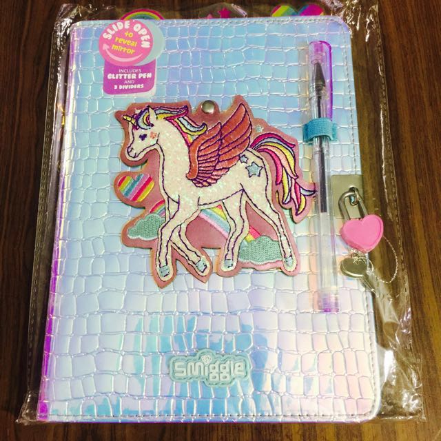 Brand NEW Smiggle UNICORN Diary, Hobbies & Toys, Stationery & Craft ...