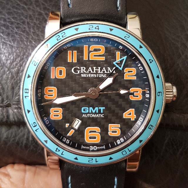 Graham Silverstone GMT Automatic Watch 42mm, Luxury, Watches on Carousell