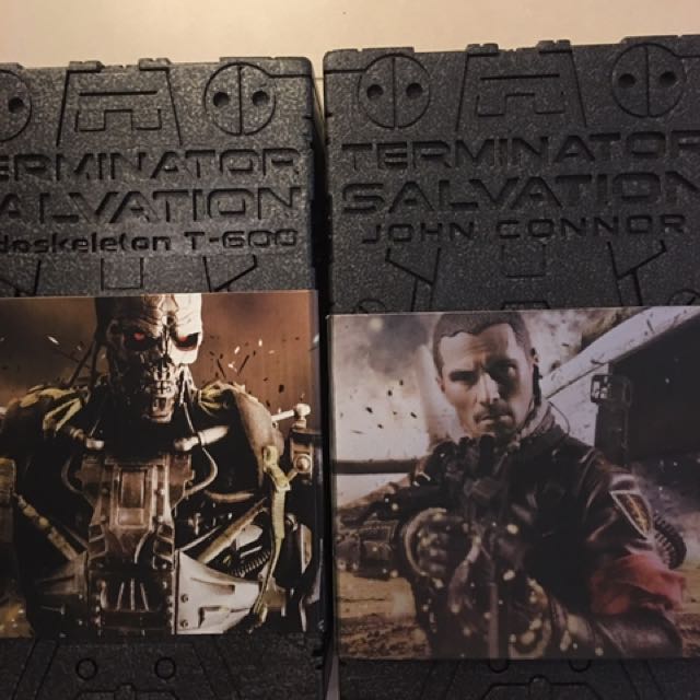 Hottoys terminator salvation - John Conner + T600, 興趣及遊戲, 玩具 & 遊戲類 ...