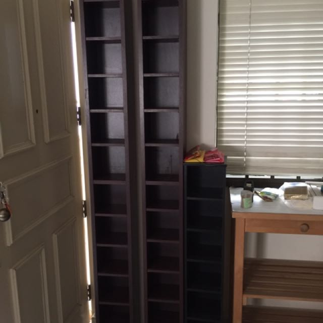 IKEA CD rack, Furniture & Home Living, Furniture, Shelves, Cabinets ...