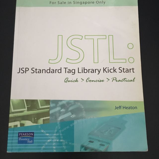 JSTL: JSP Standard Tag Library Kick Start, Hobbies & Toys, Books & Magazines, Textbooks on Carousell