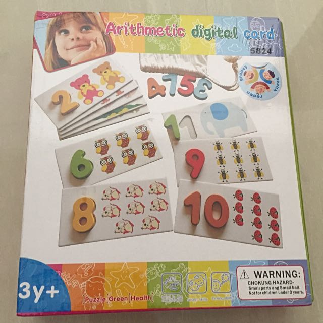 Learn To Count Puzzle, Babies & Kids, Infant Playtime on Carousell