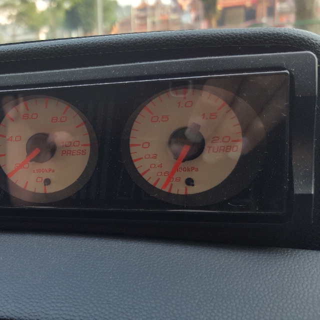 Mitsubushi Colt Version-R / Colt Plus Turbo Ralliart Triple Meter, Car ...