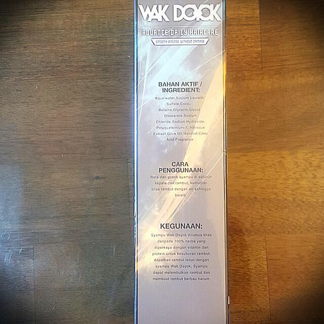 Original Wak Doyok Advance Daily Haircare Shampoo, Beauty & Personal ...