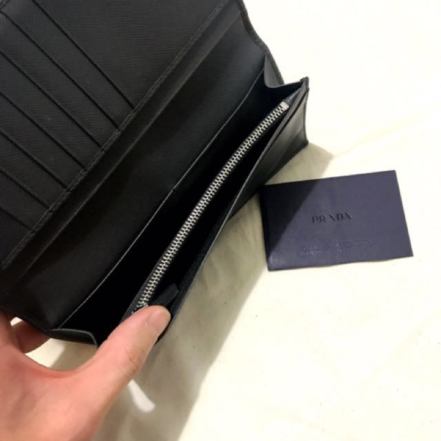 Prada Long Wallet For Men, Men's Fashion, Watches & Accessories ...