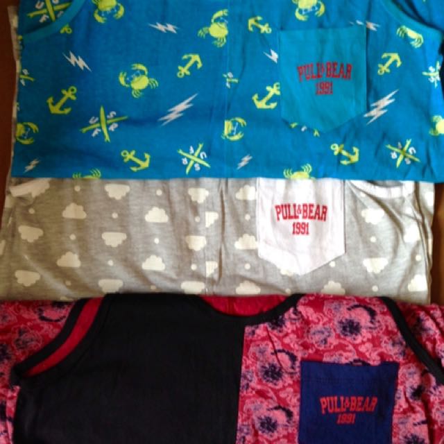 PULL&BEAR SANDO, Men's Fashion, Tops & Sets, Swim Top & Rash Guards on ...