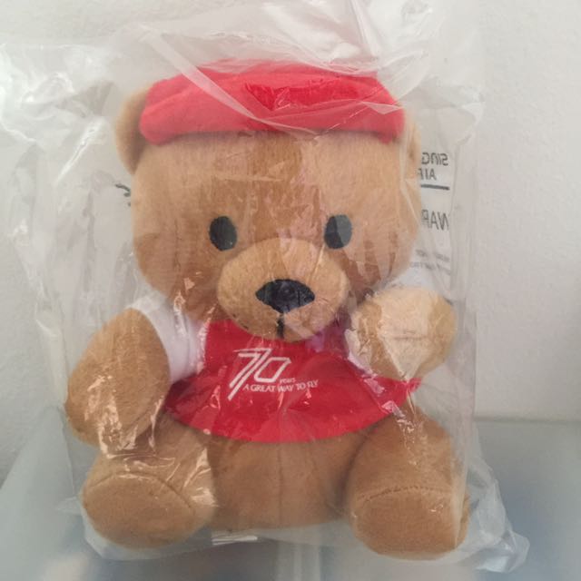 SIA SQ Singapore Airlines 70th Anniversary Teddy Bears, Babies & Kids ...