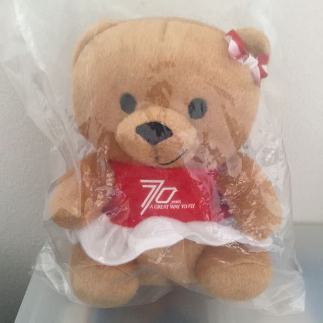 SIA SQ Singapore Airlines 70th Anniversary Teddy Bears, Babies & Kids ...