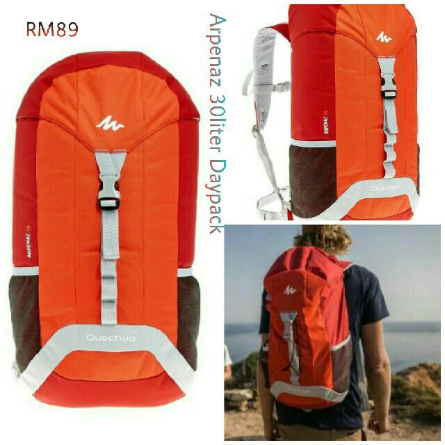 Arpenaz 30liter Daypack Quechua, Men's Fashion, Bags, Backpacks on ...