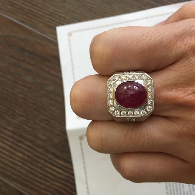 Emas Batu Ruby Ring