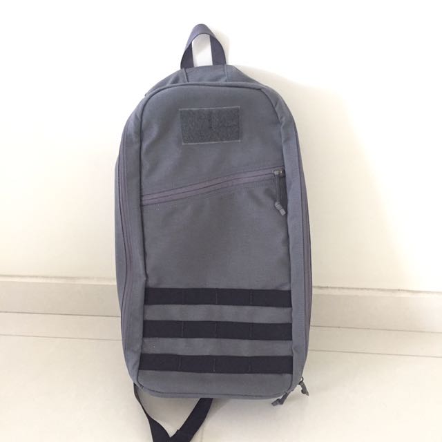 GORUCK bullet ruck -10 litre (wolf grey with black MOLLE), Men's ...