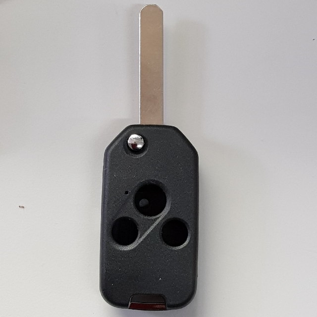 Honda Flip Key Shell With Uncut Blade, Car Accessories on Carousell