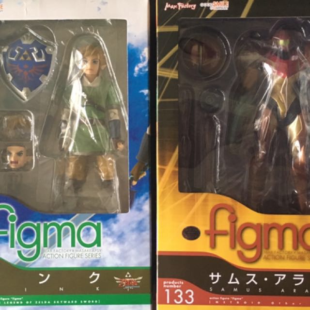 Metroid Samus + Link Figma Nintendo , Hobbies & Toys, Toys & Games on ...