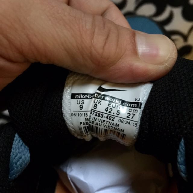 NIKE AIRMAX 1 Essential "stratus blue", Men's Fashion, Footwear ...