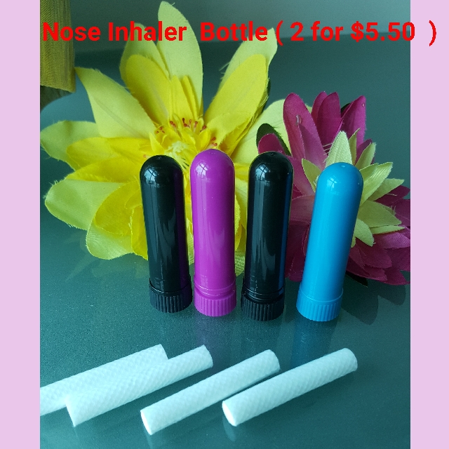 Nose Inhaler bottle 2 for $5.50, Everything Else on Carousell