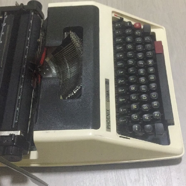 typewriter Phoenix sigma, Hobbies & Toys, Stationery & Craft, Art & Prints on Carousell