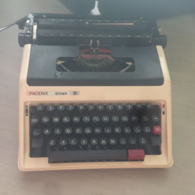 typewriter Phoenix sigma, Hobbies & Toys, Stationery & Craft, Art & Prints on Carousell