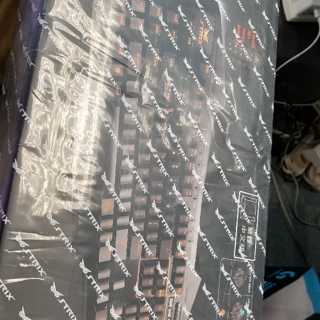 ASUS Strix Tactic Pro 青軸 中字, 電腦＆科技, 手提電腦 - Carousell