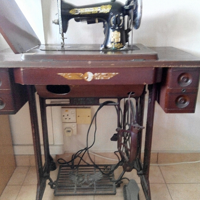 'Flying Man' sewing machine, Hobbies & Toys, Stationery & Craft, Craft ...