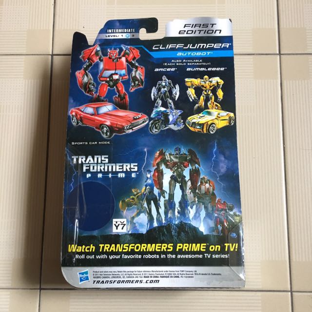 Hasbro transformers Prime cliff jumper, Hobbies & Toys, Toys & Games on ...