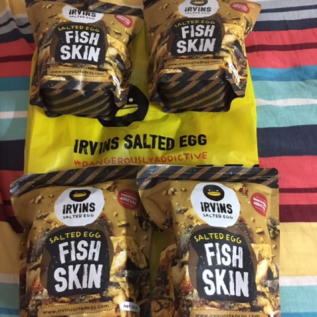 Irving Fish Skin, Food & Drinks, Chilled & Frozen Food on Carousell
