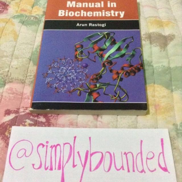 Laboratory Manual in Biochemistry by Arun Rastogi, Hobbies & Toys ...