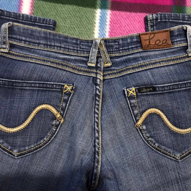 LEE Pipes Jeans, Women's Fashion, Bottoms, Jeans on Carousell