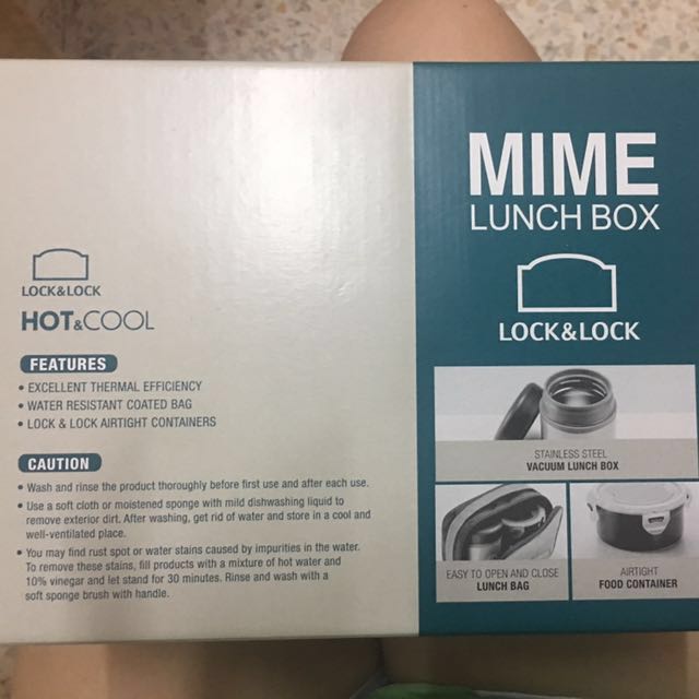 LOCK & LOCK MIME Lunch Box, Babies & Kids, Baby Nursery & Kids ...