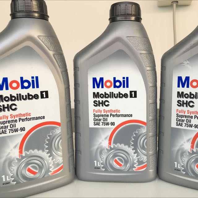 Mobilube 1 SHC SAE 75W-90 Gear Oil. $60 for 3 Bottles., Car Accessories ...