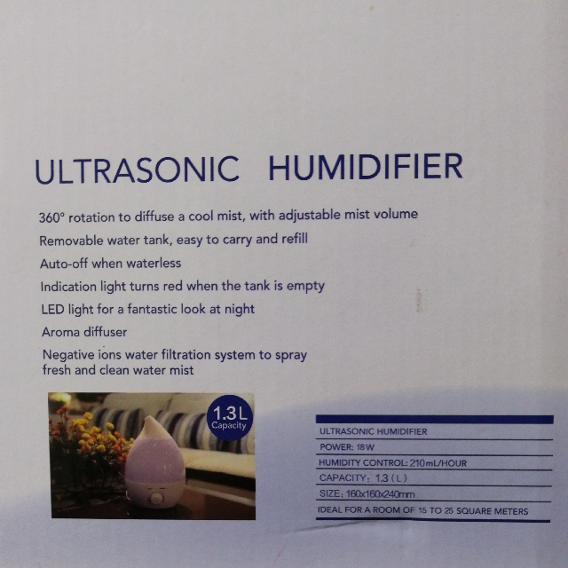Ogima Ultrasonic dehumidifier, TV & Home Appliances, Air Conditioners ...
