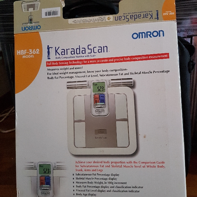 Weighing Scale/machine Omron Karada Scan, Computers & Tech, Printers ...