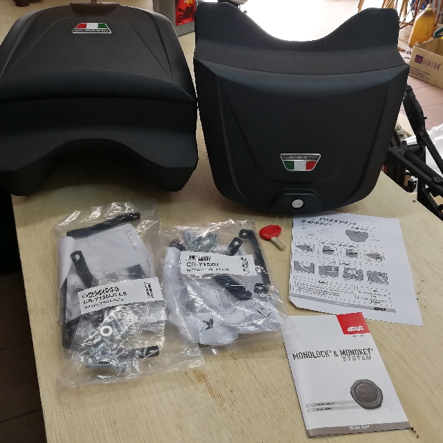 Original GIVI front box/case(small size), Motorcycles, Motorcycle ...