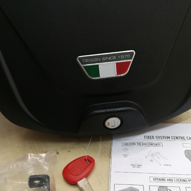 Original GIVI front box/case(small size), Motorcycles, Motorcycle ...