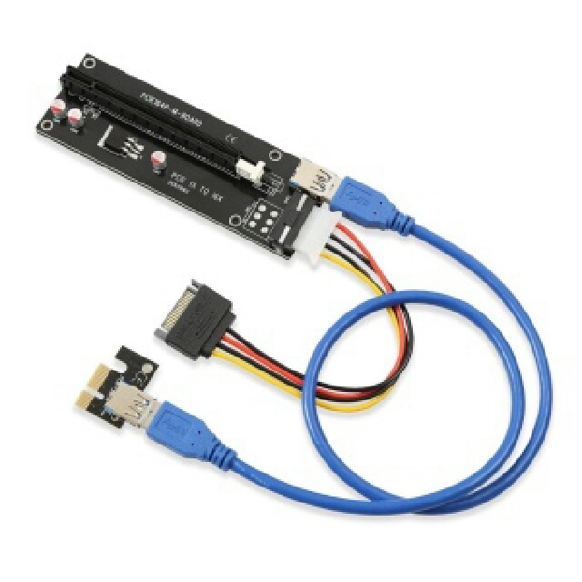 PCIE mining riser cables risers, Computers & Tech, Parts & Accessories ...