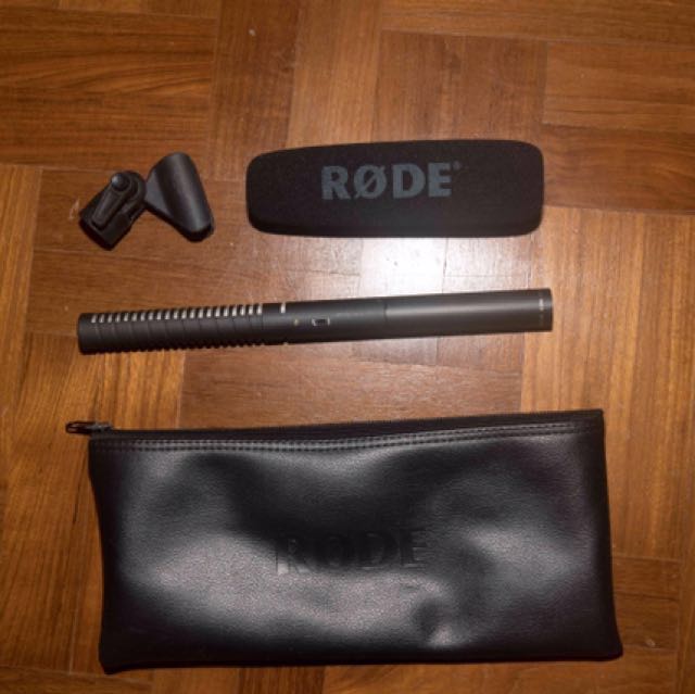 Rode NTG2 w/ Rode Mini Boom pole, Audio, Other Audio Equipment on Carousell