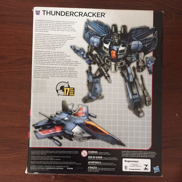 Transformer Thundercracker, Hobbies & Toys, Toys & Games on Carousell