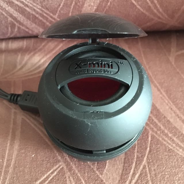 X-mini Capsule Speaker Black, Audio, Portable Audio Accessories on ...