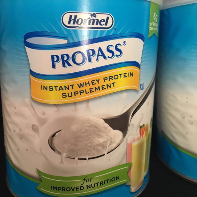 Hormel Propass Instant Whey Protein Supplement, Health & Nutrition ...